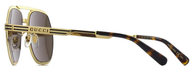 GUCCI GG0981S 001 Navigator Sunglasses