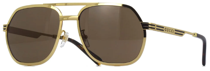 GUCCI GG0981S 001 Navigator Sunglasses